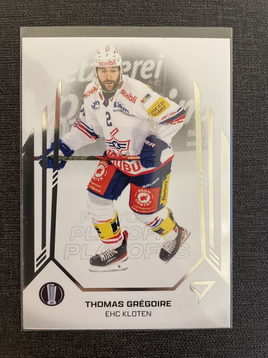 Sportzoo Thomas Gregoire EHC Kloten Playoffs 2025 (Neu (gemäss Beschreibung)) in Burgdorf für ...