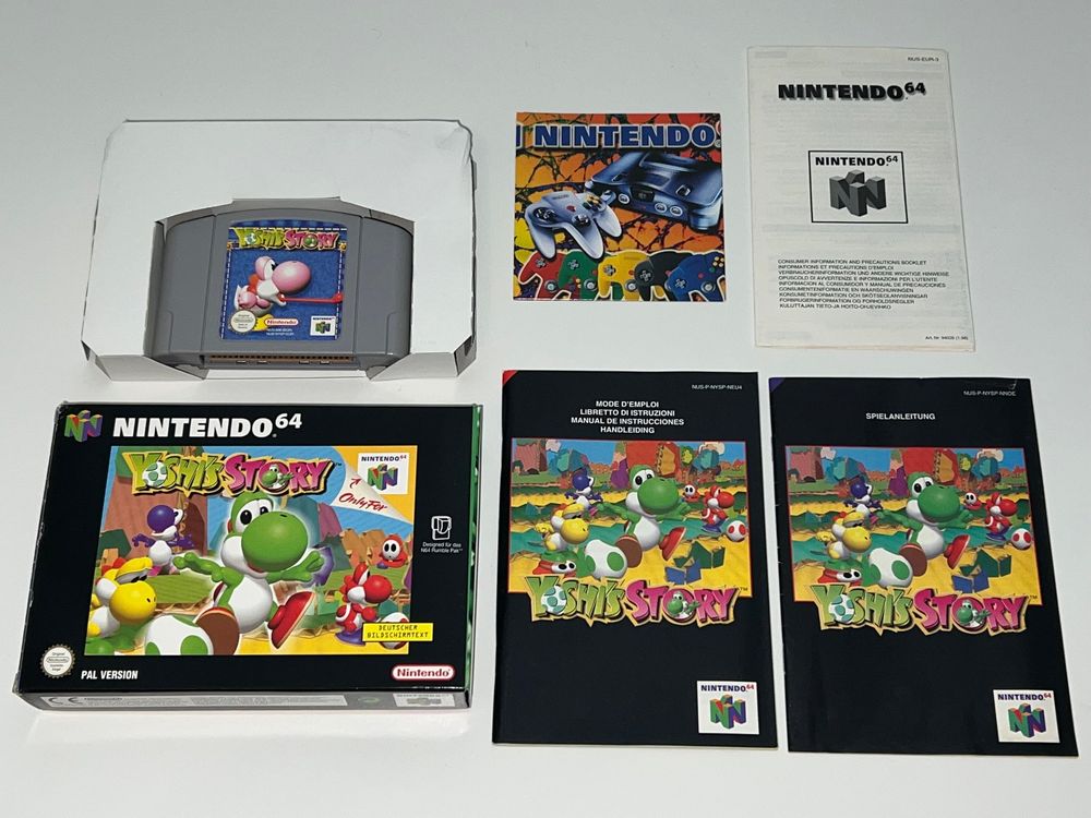 Nintendo 64 (N64) Spiel - Yoshi's Story (OVP) (Gebraucht) in Zürich für ...