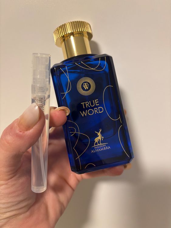 ALHAMBRA TRUE WORD EDP 5ML(Blue Talisman Ex Nihilo Dupe) (Gebraucht) in ...