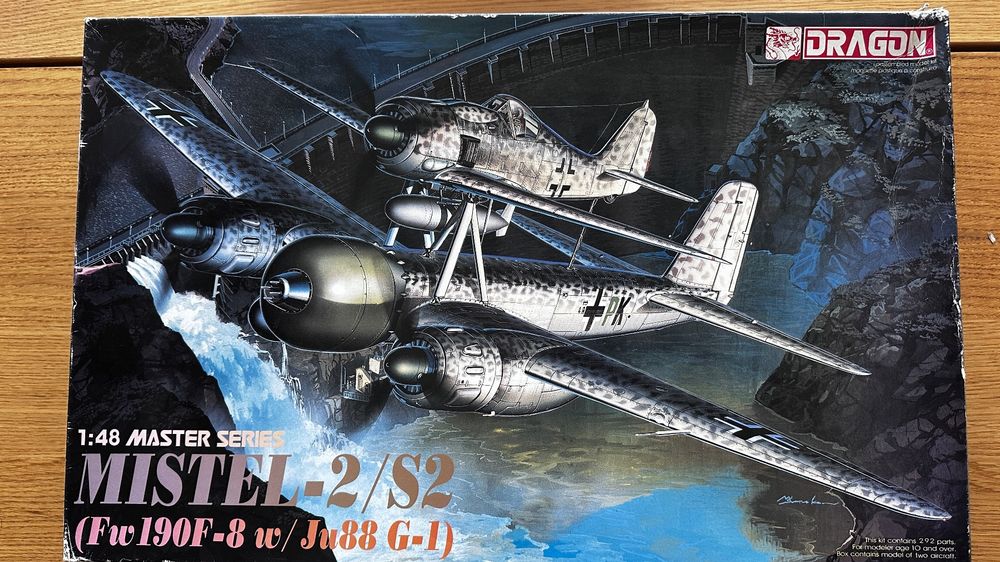 1:48 Dragon Mistel-2/S2 (Fw-190F-8 + Ju88G-1) | Kaufen auf Ricardo
