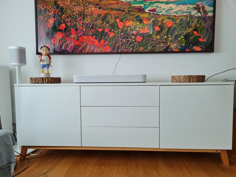 Weisse Kommode (165cm breit) (Gebraucht) in Wettswil für CHF 60 – nur ...