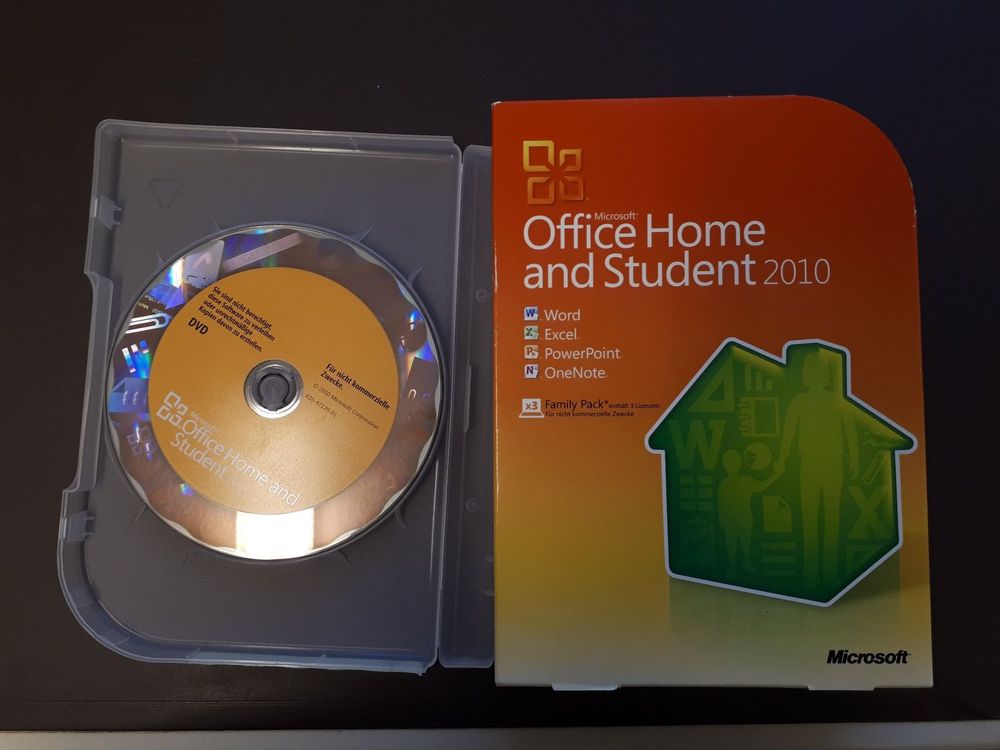 Microsoft Office 2010 DVD (Gebraucht) in Winterthur für CHF 6 – mit ...