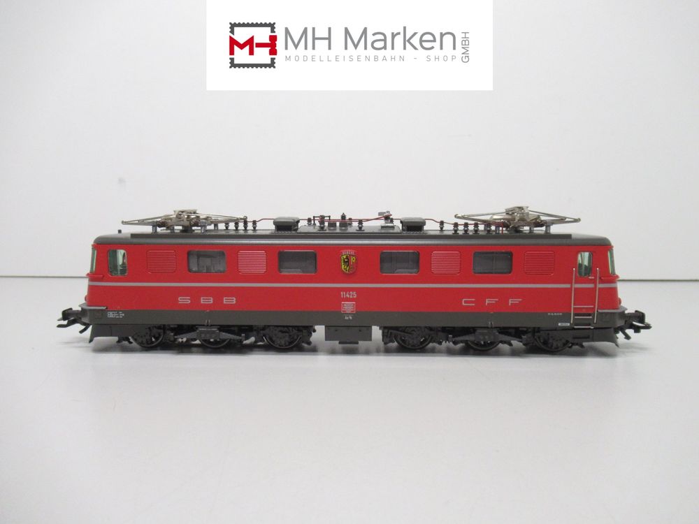 Märklin 3336 E-Lok Ae 6/6 SBB CFF FFS Genf rot Analog AC H0 (Gebraucht ...