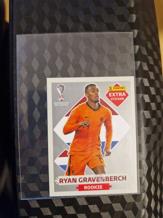 Panini Extra Sticker Ryan Gravenberch SILBER | Kaufen auf Ricardo