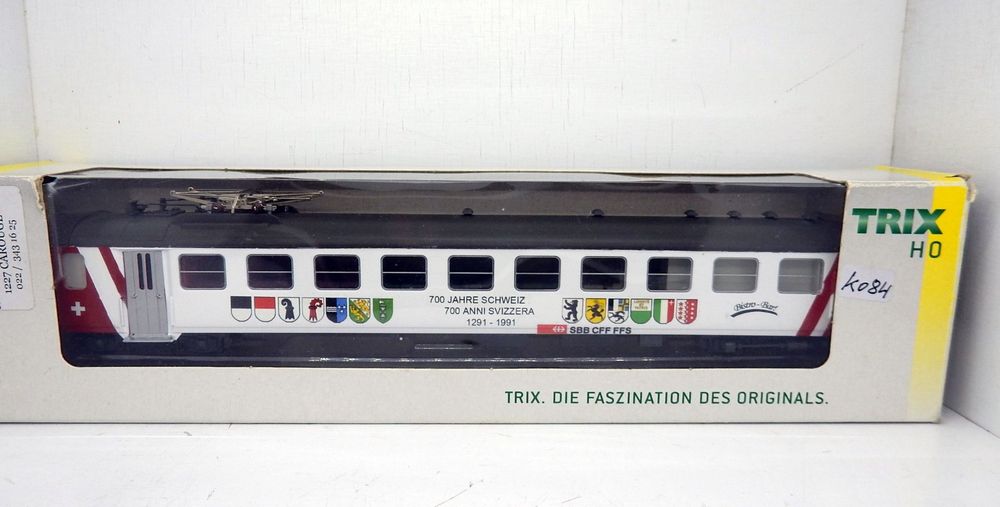HO - TRIX - CFF/SBB - Wagon Restaurant Livrée 700 ème CH (Gebraucht) in Locarno für CHF 184.5 ...