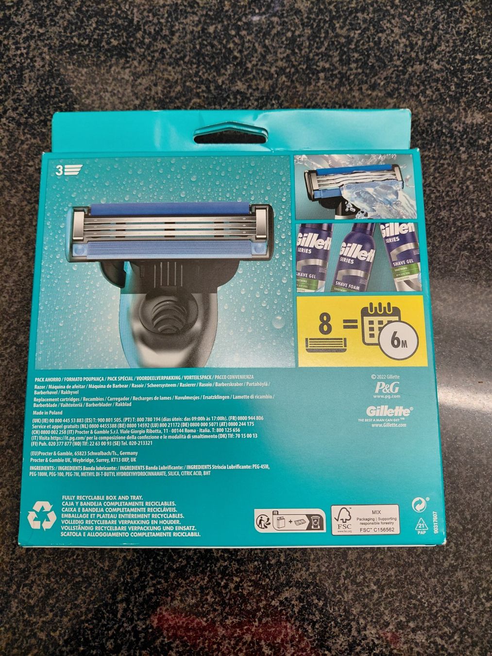 Gillette Mach3 Rasierer VALUE PACK - Neu & Original! (Gebraucht) in ...