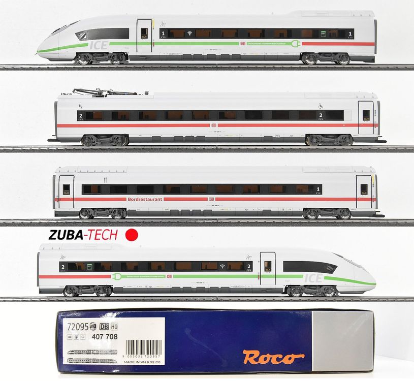 Roco 63030 Triebzug ICE Velaro BR 407 DB H0 GS Digi mit OVP (Gebraucht ...