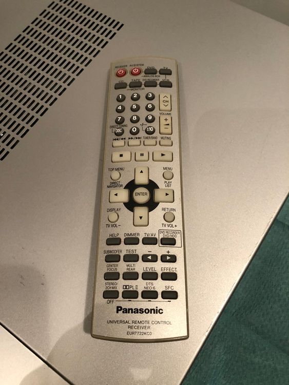 Panasonic SA-XR50 AV Control Receiver (D'occasion) à Niederhasli pour ...