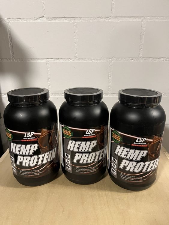 Protein MP Whey und LSP Hemp Protein (Neu und originalverpackt) in ...