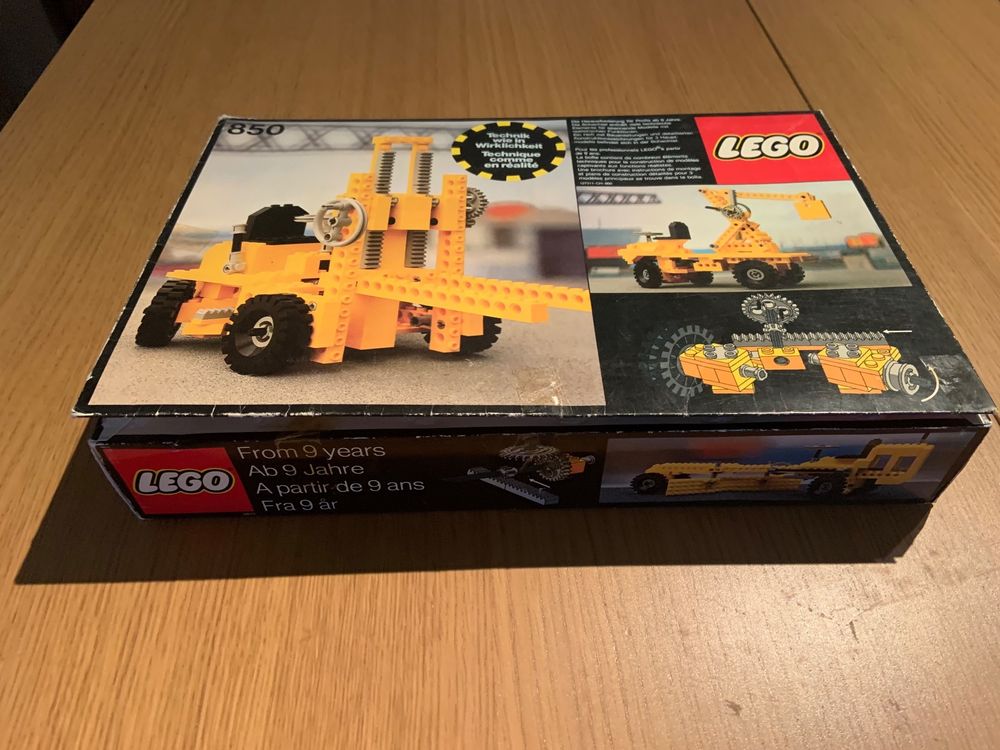 LEGO Technic 850 Fork Lift Truck 70er Jahre Vintage (Gebraucht) in ...