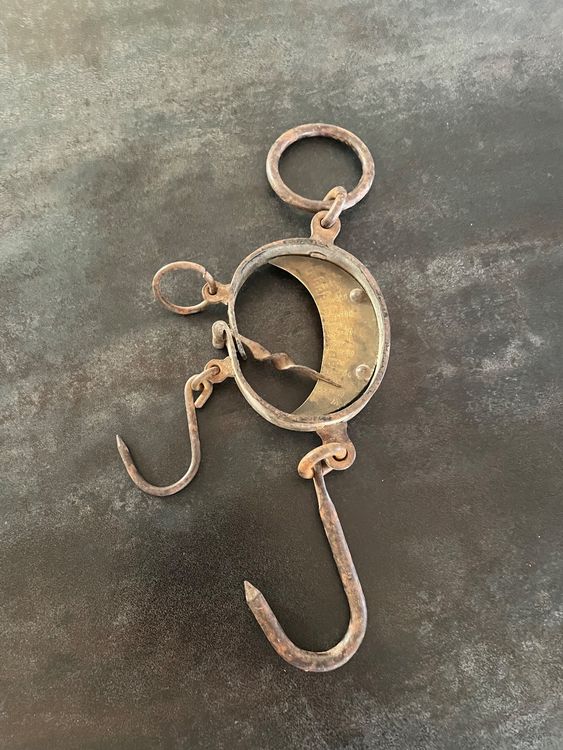 Très Ancien Peson à Cadran Double Pesée 0