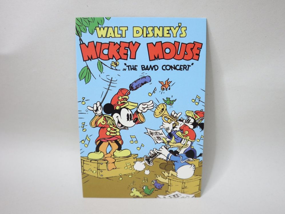 AK Disney Micky The Band Concert Donald Postkarte (Neu (gemäss ...