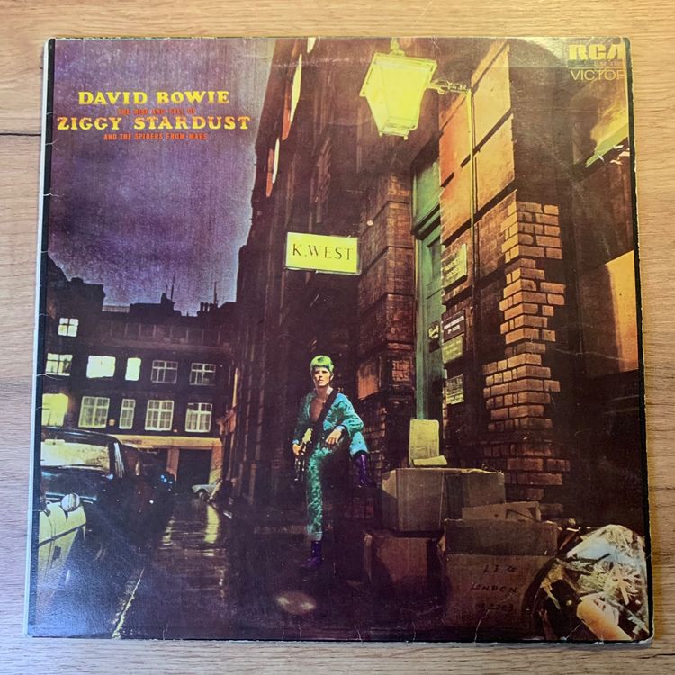 DAVID BOWIE – THE RISE AND FALL OF...RE ITA 1977... VG/VG (D'occasion ...