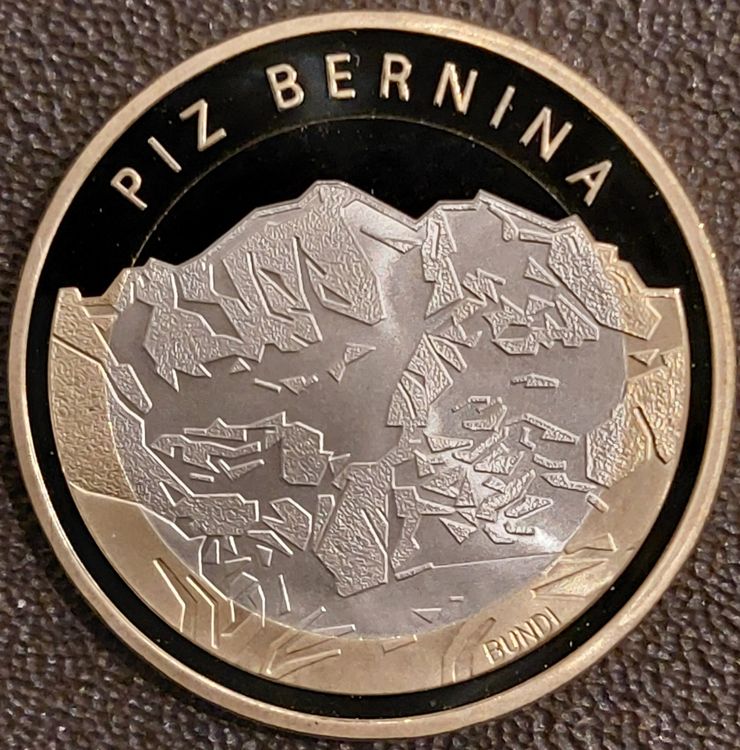 10 Fr. Gedenkmünze 2006 Piz Bernina pp | Kaufen auf Ricardo