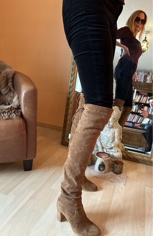 Wildleder Overknees von Navyboot, neuwertig (Neu (gemäss Beschreibung)) in Zürich für CHF 61 ...