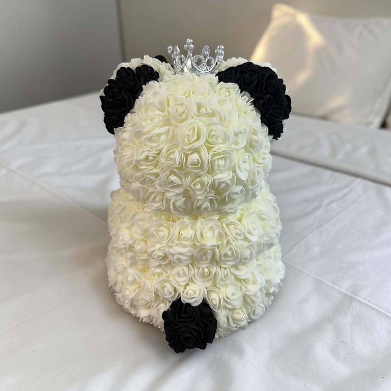Teddies bear aus Rosen Handmand by Thomi Flowers (Neu und ...