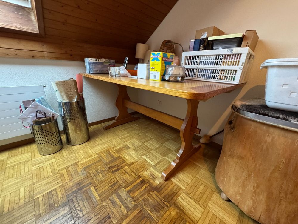 Massiver Holztisch Esstisch Wohnzimmertisch | Kaufen auf Ricardo