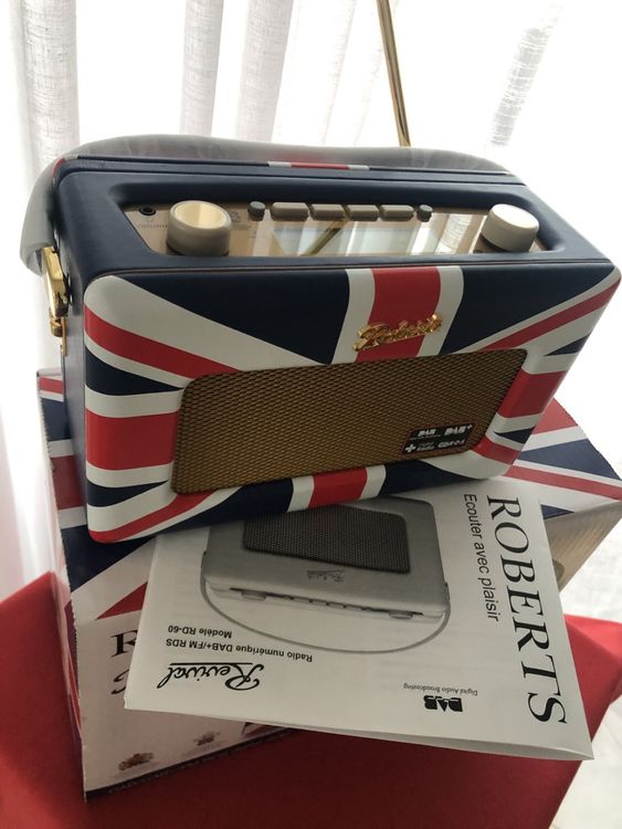 Roberts Revival RD60 DAB+ en série limitée Union Jack (Neuf avec ...