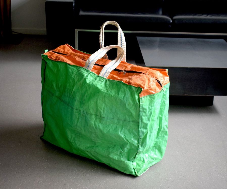 Big Bag Tasche gross Laubsack Gartentasche Transportsack (Gebraucht) in ...