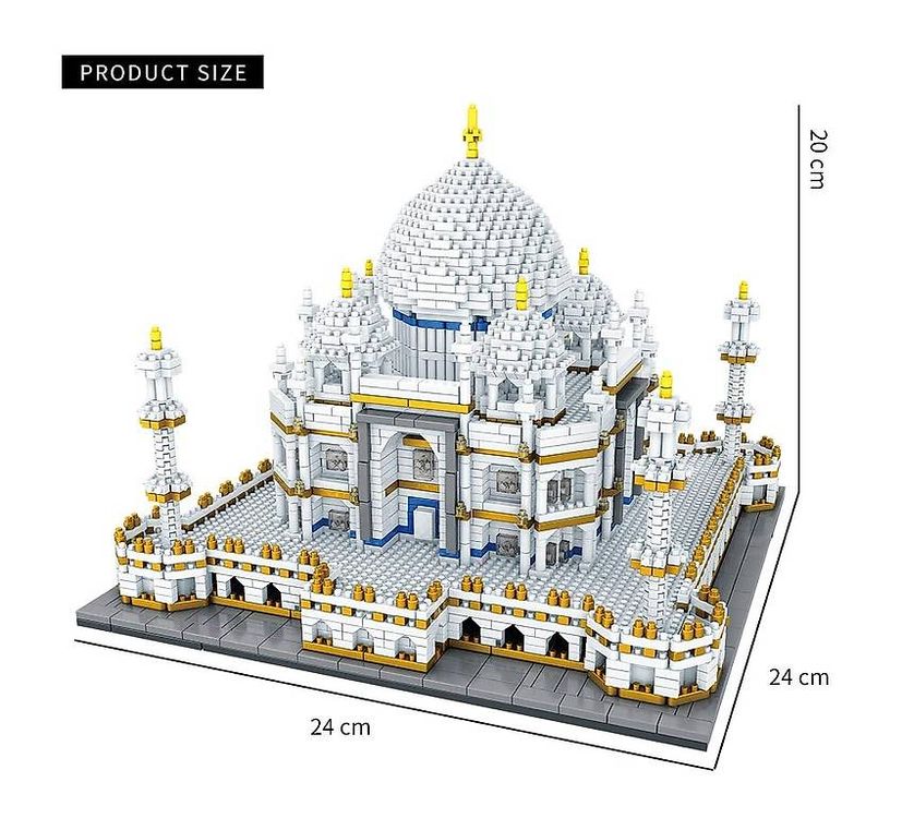 NEU: Taj Mahal Nano Blocks Klemmbausteine-Set mit 3950 Teile (Neu und ...