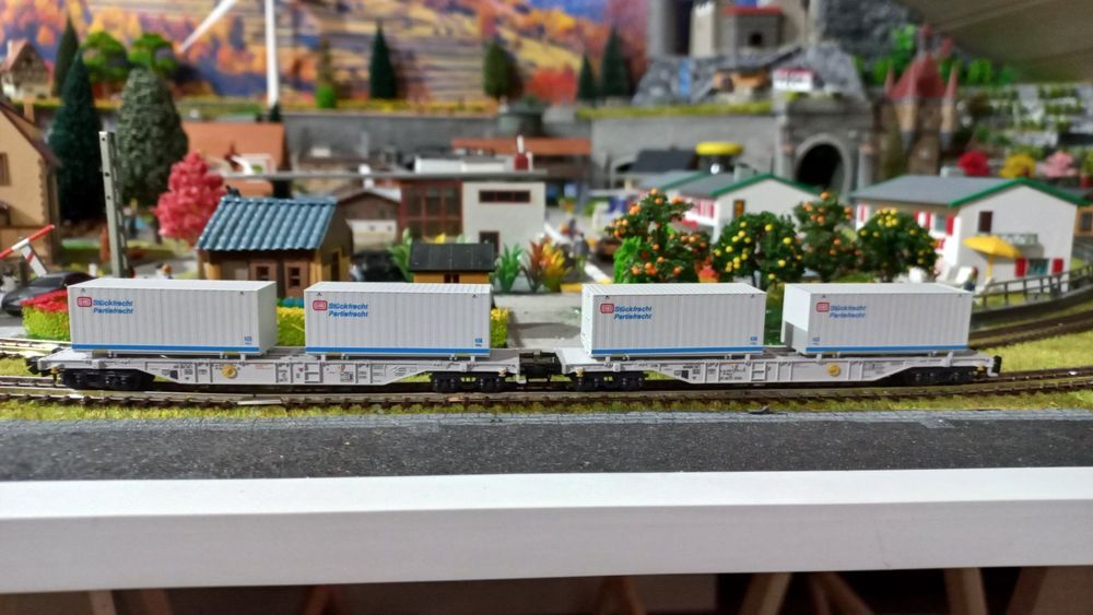 MINITRIX N Containertragwagen DB (Gebraucht) in Bellinzona für CHF 45 ...