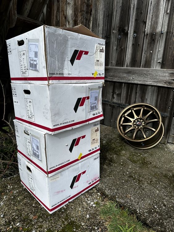 1 Set (4stk) Japan Racing JR-05 // 9.5x18 // 5x100/5x114.3 | Kaufen auf ...