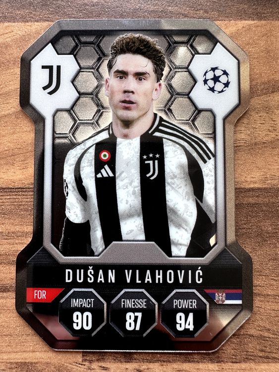 Dusan Vlahovic - Topps - Match Attax 24/25 - SH15 (Neu (gemäss ...
