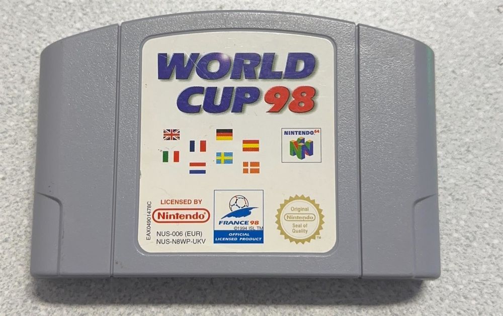 World Cup 98 - Nintendo 64 (Gebraucht) in Zürich für CHF 6 – mit ...