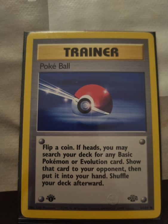 Traîner poke ball edition1 NM+++ jungle | Kaufen auf Ricardo
