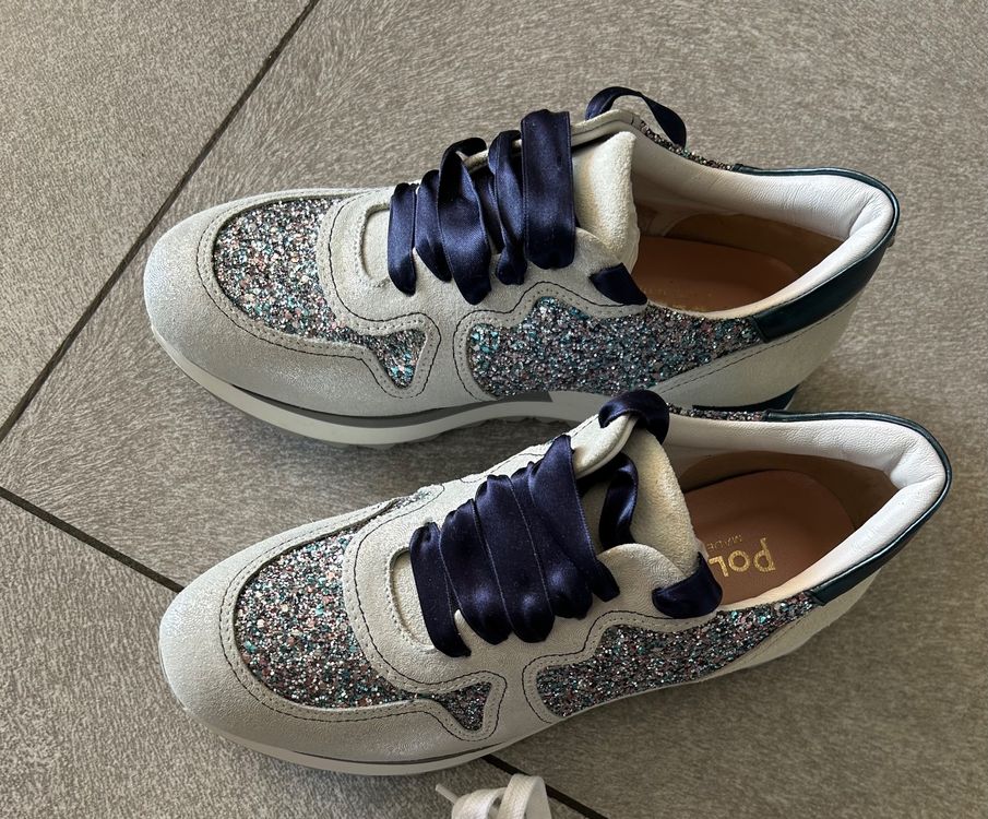 Schuhe Sneakers Woman POLLINI gris clair gr. 36 - NEU (Neuf (Voir description)) à Arbedo pour ...