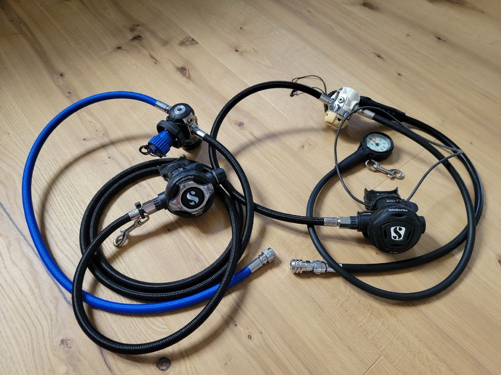 Scubapro Kaltwasser Set Mk17 mk11 S600 R295, REVIDIERT (Gebraucht) in ...