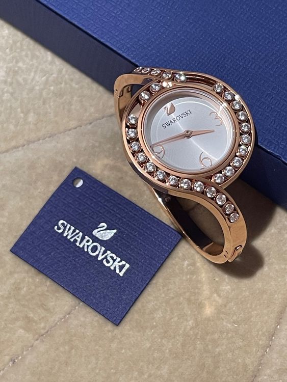 SWAROVSKI ARMBAND-UHR FUNKELTRAUM ROSEGOLD WEISS GR. S (Neu (gemäss Beschreibung)) in LUZERN für ...