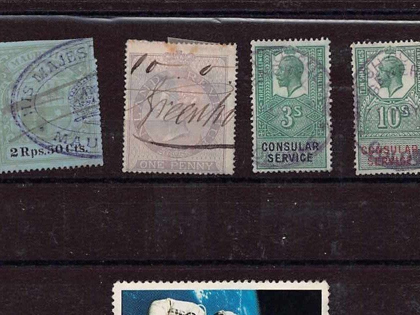 4 uralte Briefmarken MAURITIUS und andere ... (Gebraucht) in Lufingen für CHF 4.5 – mit ...