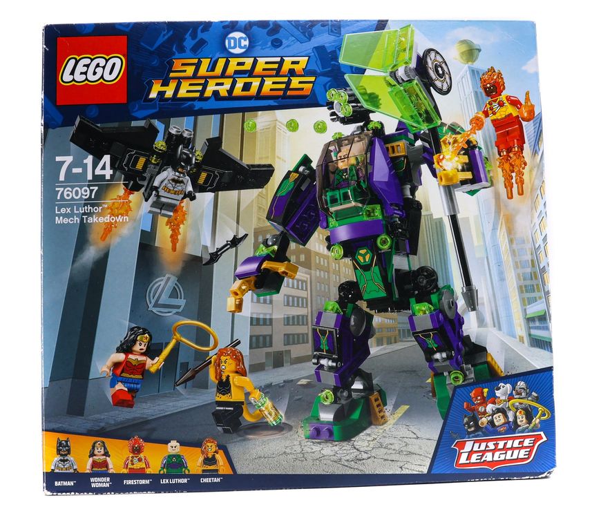Lego® DC Comics Super Heroes 76097 Lex Luthor™ Mech Takedown (Neu ...