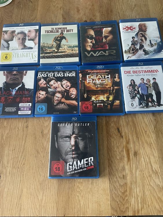 8 Blu-ray Filme Action Thriller Komödie Top Zustand günstig (Gebraucht) in Wetzikon ZH für CHF 5 ...