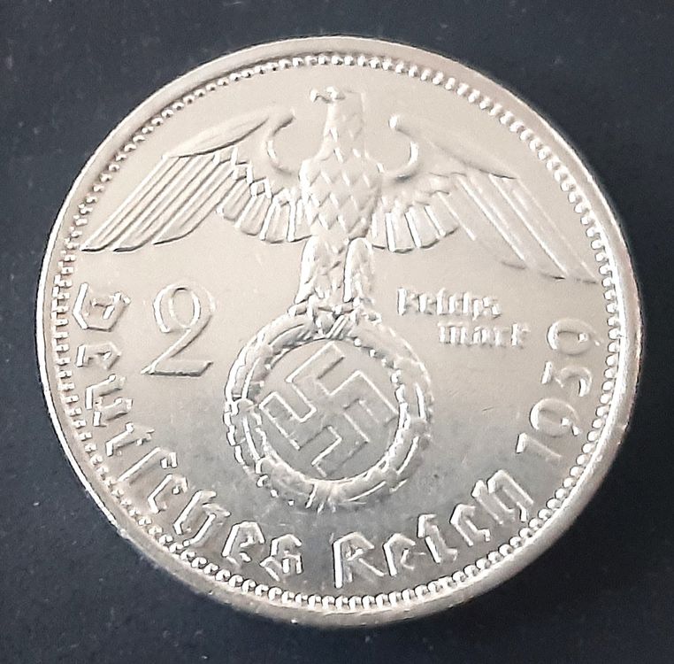 Deutsches Reich - 2 Reichsmark 1939 A (Gebraucht) in Ebikon für CHF 14 – mit Lieferung auf ...