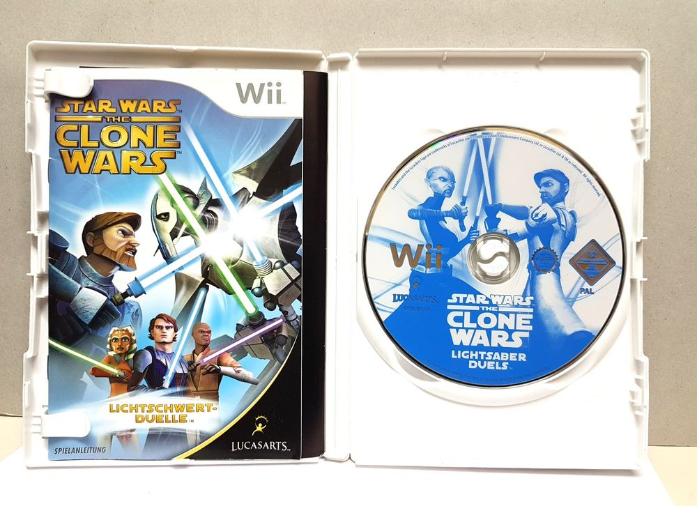 Star Wars The Clone Wars Lichtschwert-Duelle Wii | Kaufen auf Ricardo