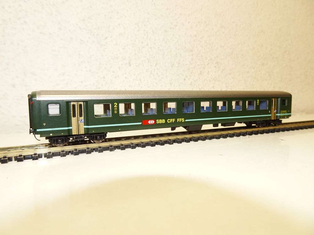 Brawa Personenwagen SBB 2.Kl. Spur N 65207 (Neu (gemäss Beschreibung ...