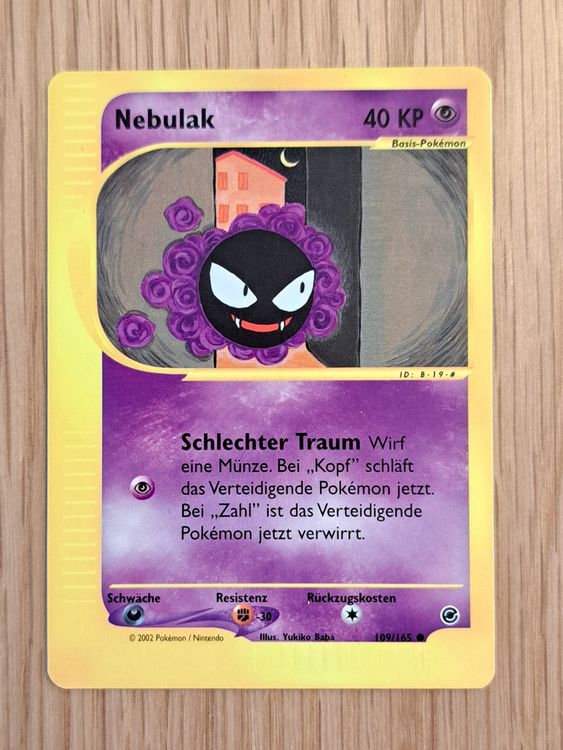 Pokémon TCG, Expedition, Nebulak (Gebraucht) in Rotkreuz für CHF 3 ...