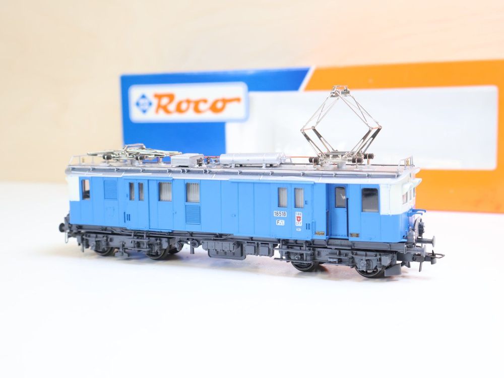 Roco SBB E-Lok Fe 4/4 Gepäcktriebwagen 43631 - DC H0 (Gebraucht) in ...