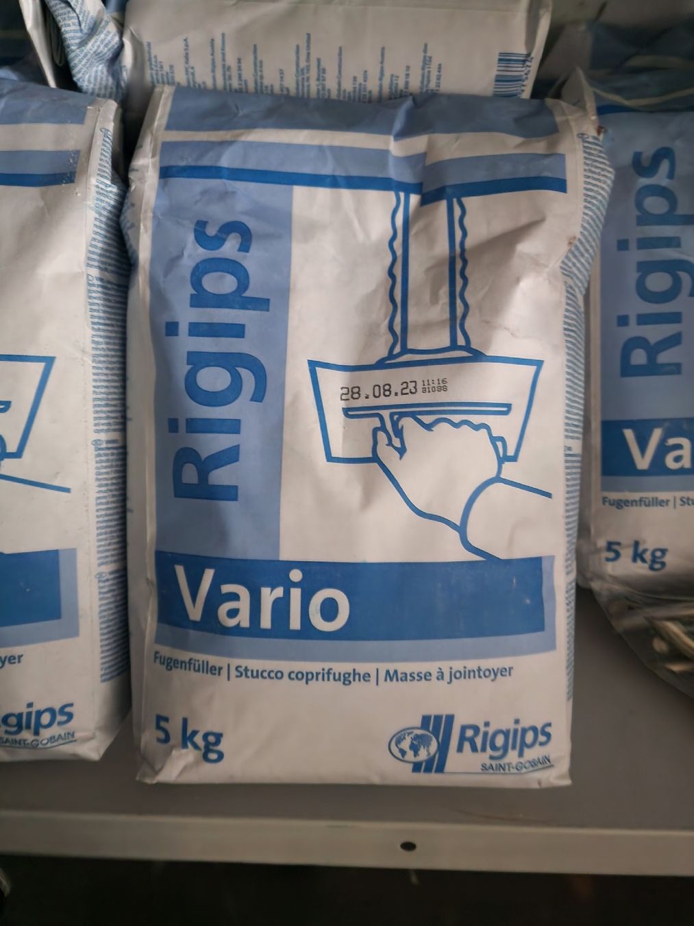Rigips Vario Fugenfüller, 5kg Sack, Neu und ungeöffnent (Neu und originalverpackt) in Illnau für ...