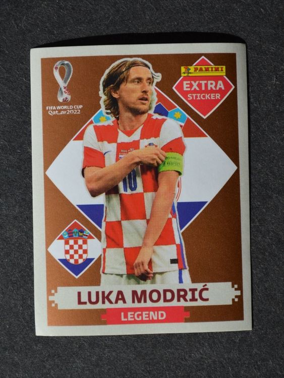 Panini Extra Sticker - Luka Modric BRONZE (Gebraucht) in beromünster ...