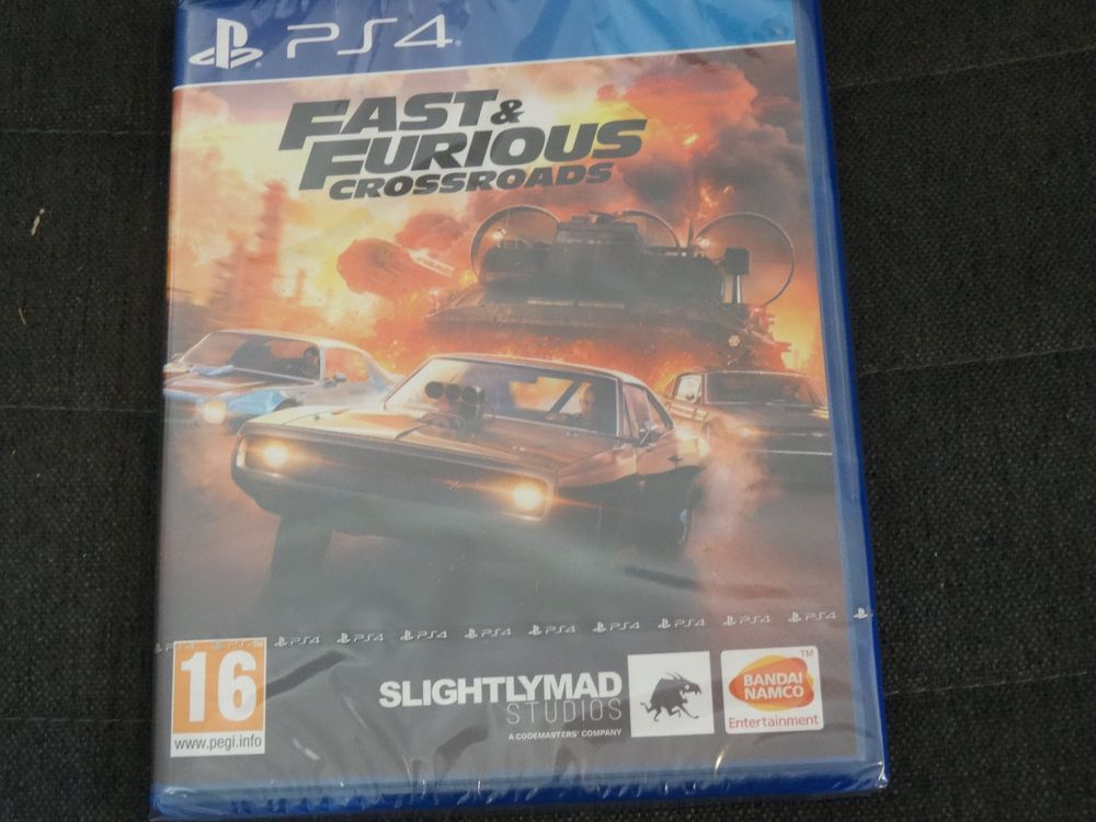 Fast & Furious Crossroads PS4 NEUWARE (Neu und originalverpackt) in ...