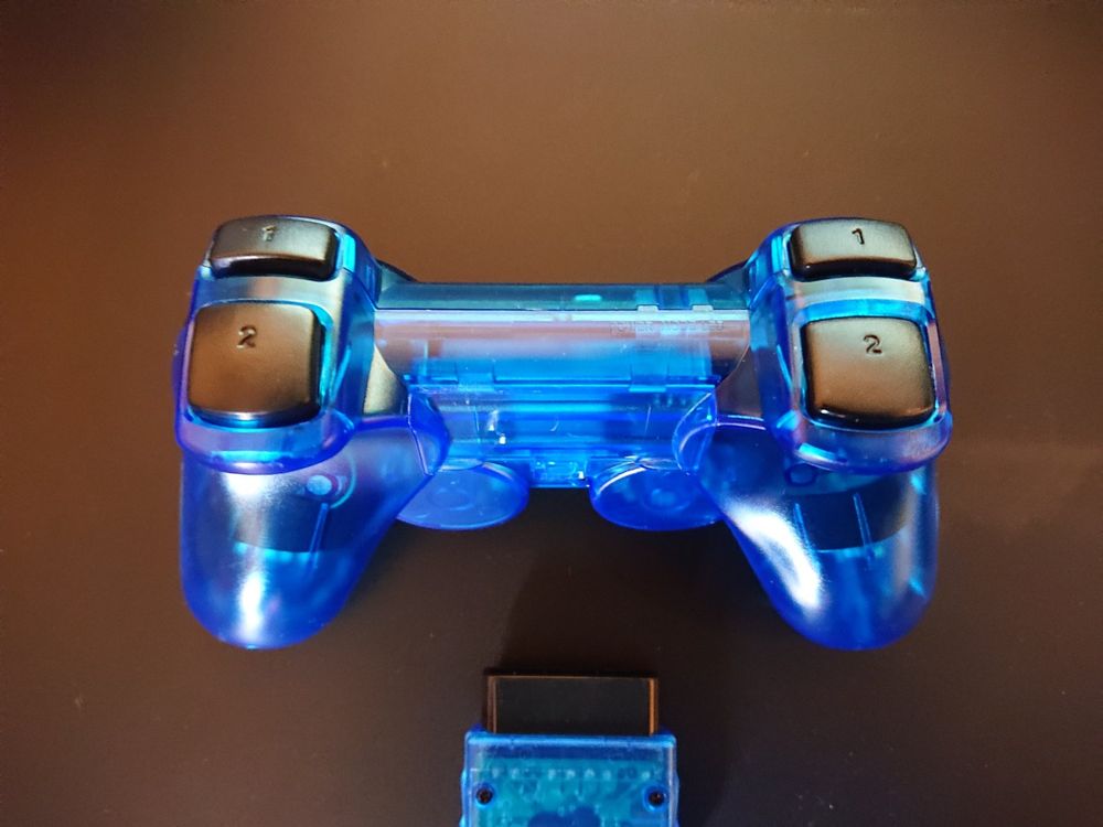 NEU - Playstation 2 PS2 - Wireless Controller - Blau Blue (Neu und ...