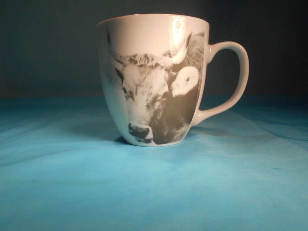 Steinlin Tasse mit Kuh, Kroni auf der Rückseite (Neu (gemäss ...