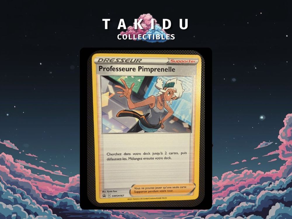 Carte Pokémon PROMO Prof. Pimprenelle SWSH 167 FR ! (Neuf (Voir ...