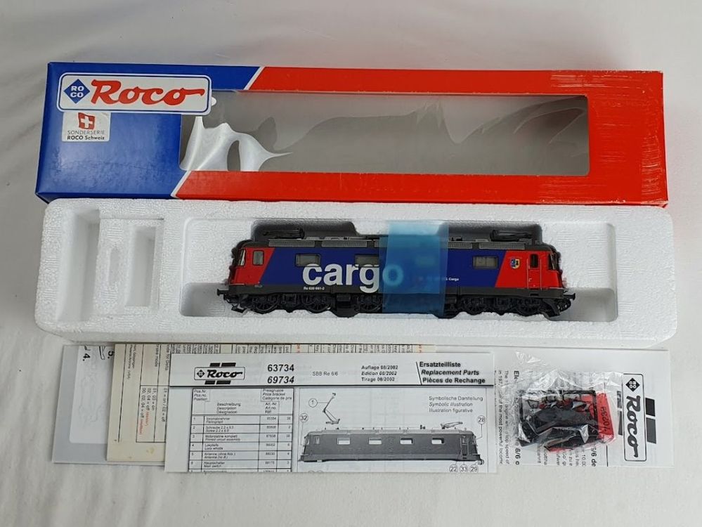 Roco 69734.1 SBB Re 620 "Gampel-Steg" Sonderserie Schweiz | Kaufen auf ...