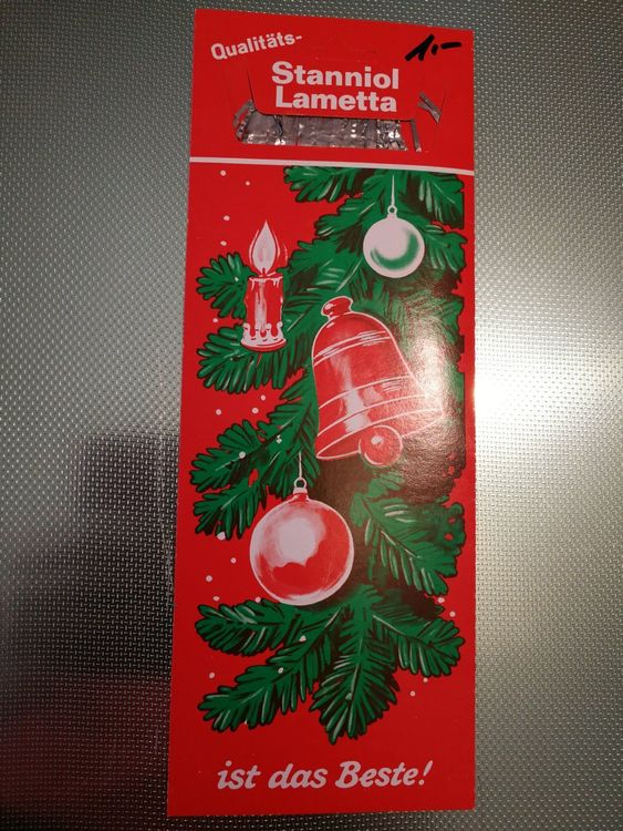 Vintage Stanniol Lametta ist das Beste (Neu (gemäss Beschreibung)) in ...