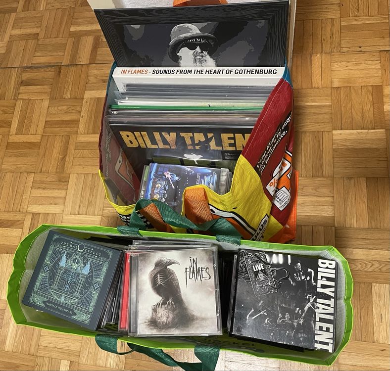 Diverse Rock & Metal CD‘s, DVD‘s und Vinyl‘s (Gebraucht) in Winterthur ...