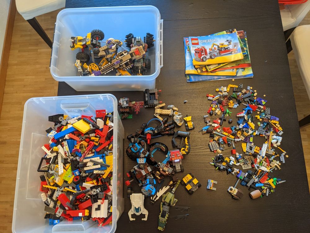 Mega Lego Paket Legosteine und Anleitungen | Kaufen auf Ricardo